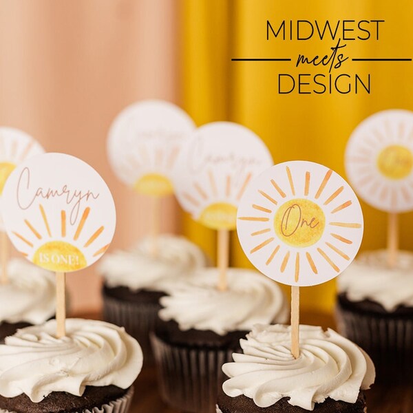 EDITABLE One Happy Camper Menu Template, Buffet Menu, First Birthday ...