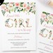 EDITABLE One Happy Camper Menu Template, Buffet Menu, First Birthday ...