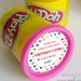 Play Dough Valentine Stickers and Tags, 2x2 Inch, 1.5x1.5 Inch, Kid's ...
