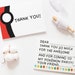 Pokemon Party Printable Thank You Card Template Digital Download - Etsy
