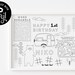Editable Rookie of the Year Birthday Coloring Page Template, Placemat ...