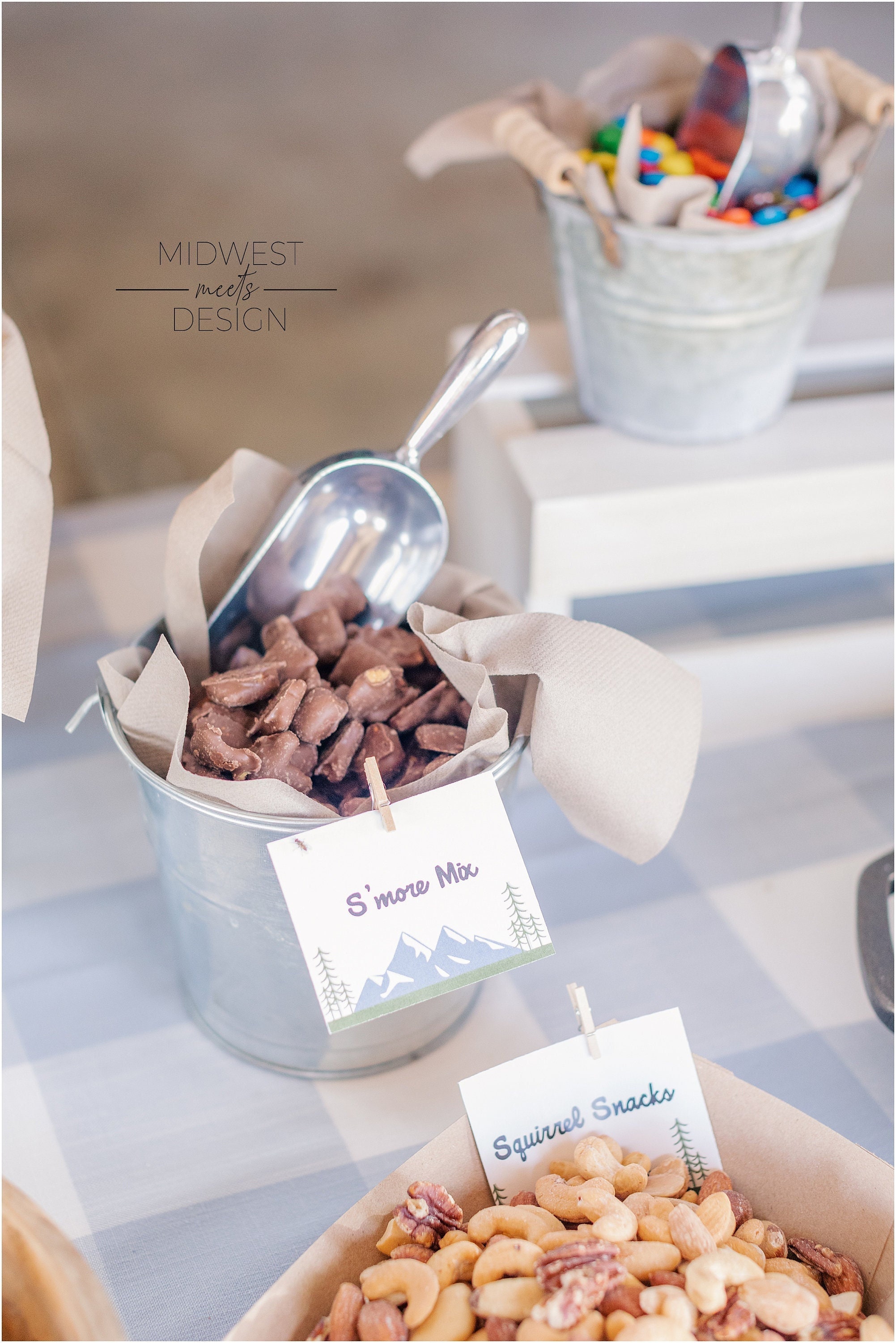 One Happy Camper Birthday Food Label Template, Editable Labels, First ...