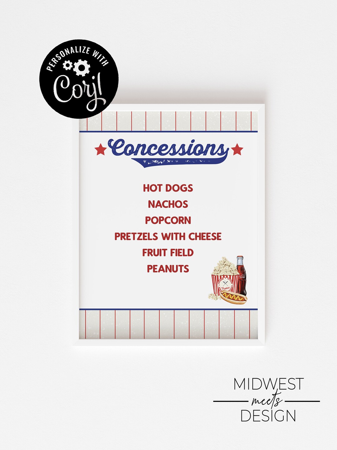 Baseball Menu, Editable Rookie of the Year Menu, Baseball Birthday Menu ...