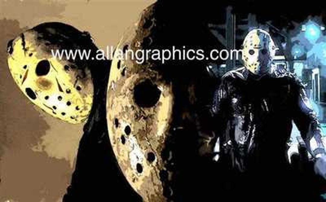 New Friday the 13th Jason Rare Art Print Limited - Etsy