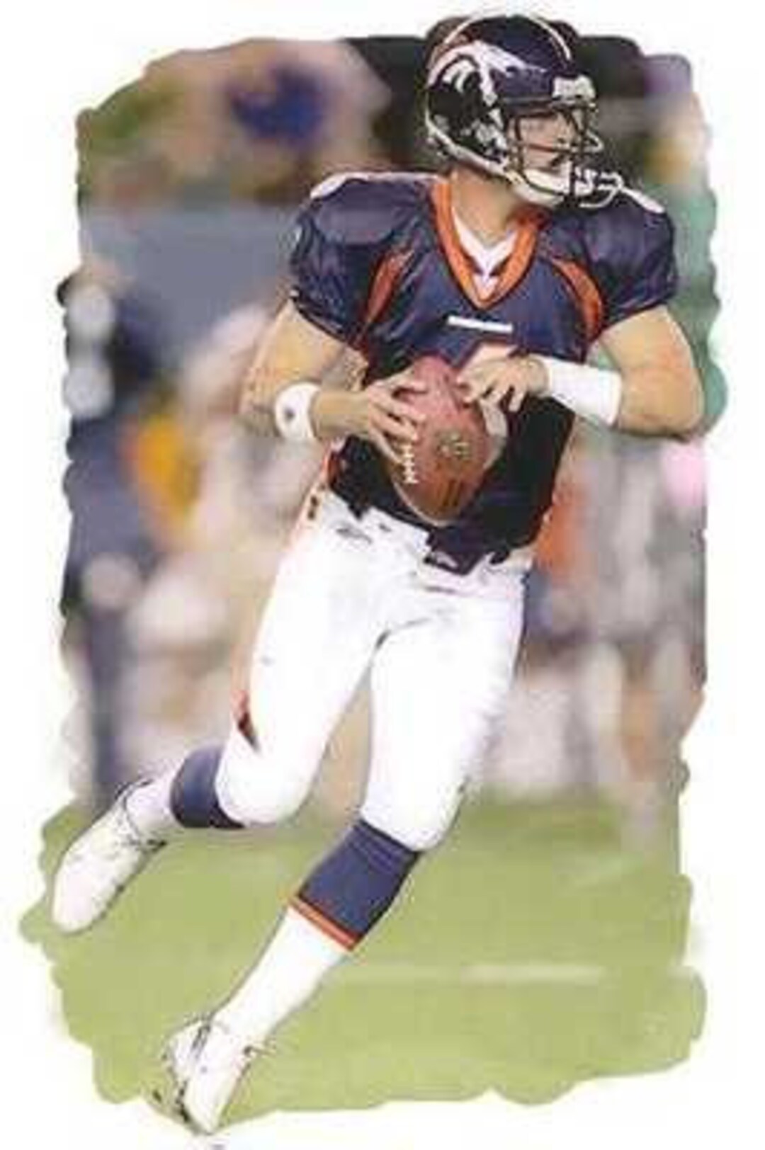 New Jay Cutler Denver Broncos Rare Art Lithograph NFL - Etsy