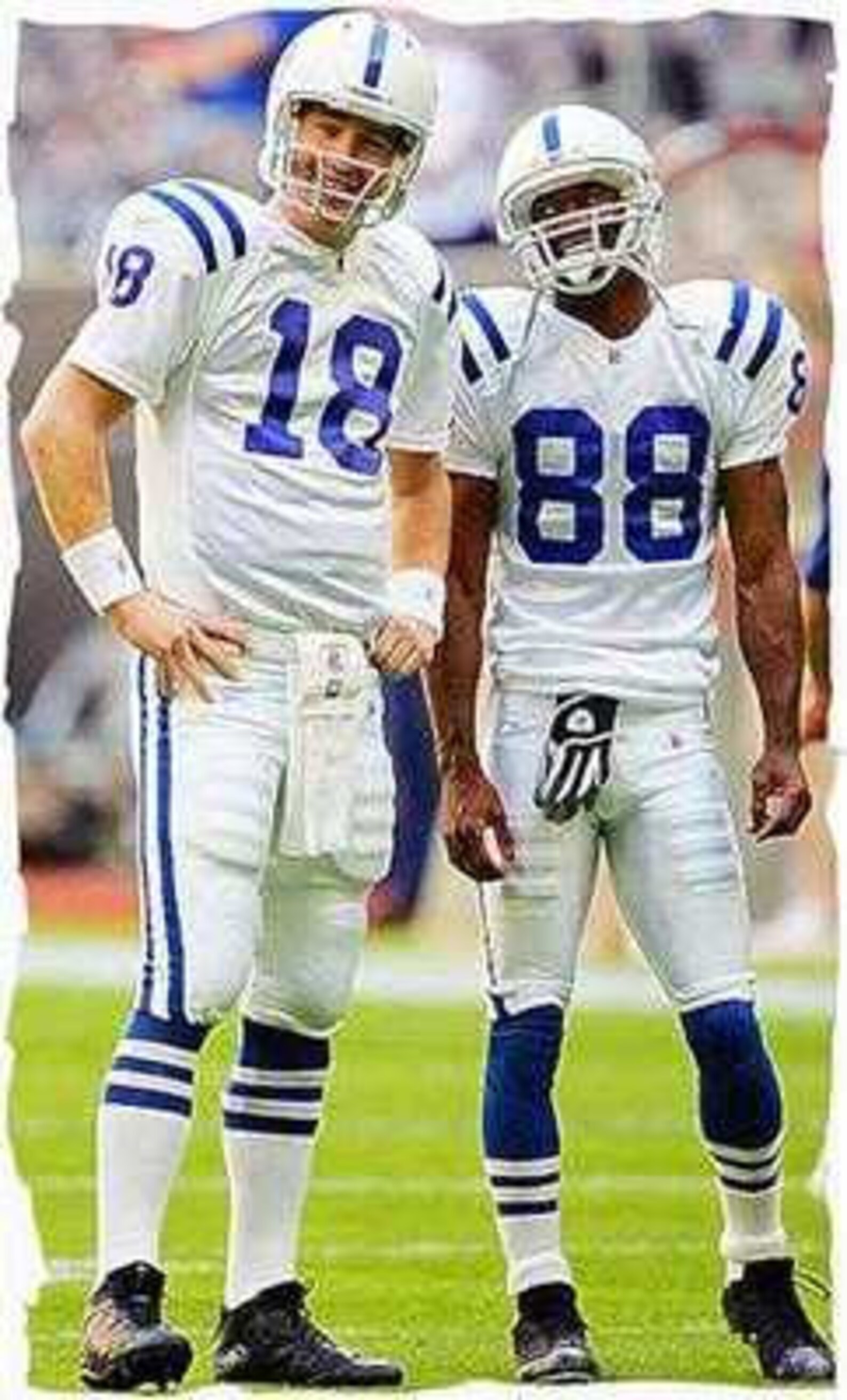 Very Rare Payton Manning Marvin Harrison MVP Art Print - Etsy