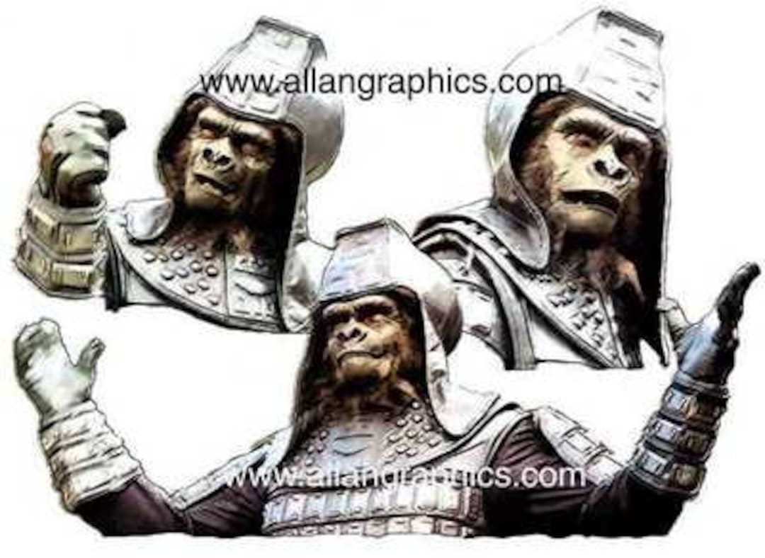 New General Ursus Planet of the Apes Art Print Rare - Etsy