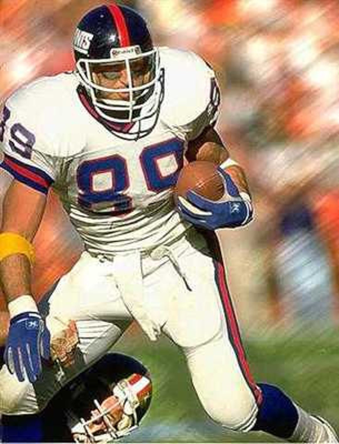 Great Mark Bavaro New York Giants Rare Art Lithograph - Etsy