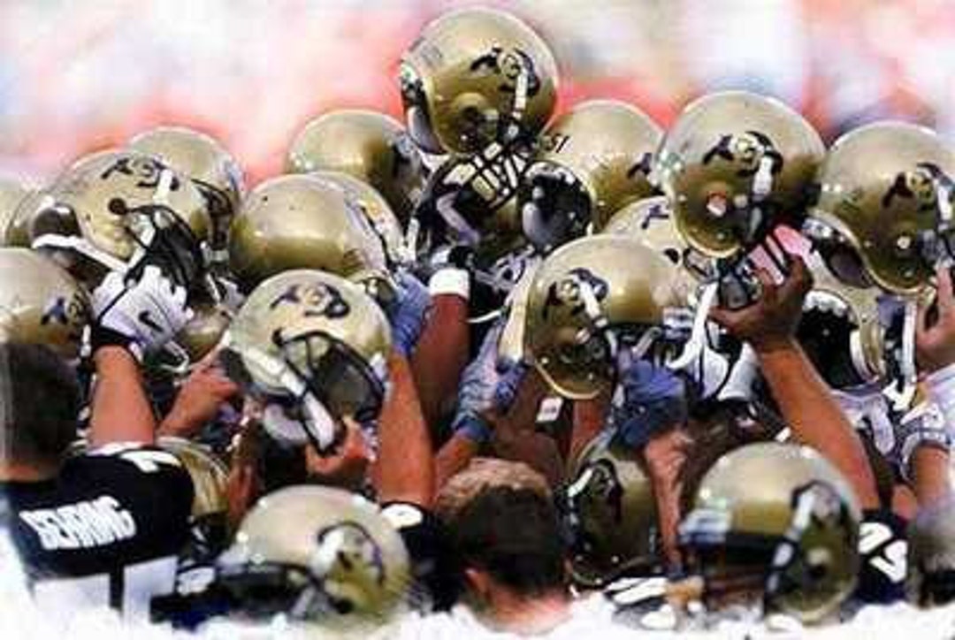 New University of Colorado Football Art Prnt - Etsy