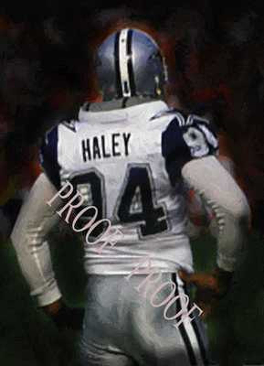 Rare Charles Haley 12x18 Artist Signed Art Litho LE - Etsy