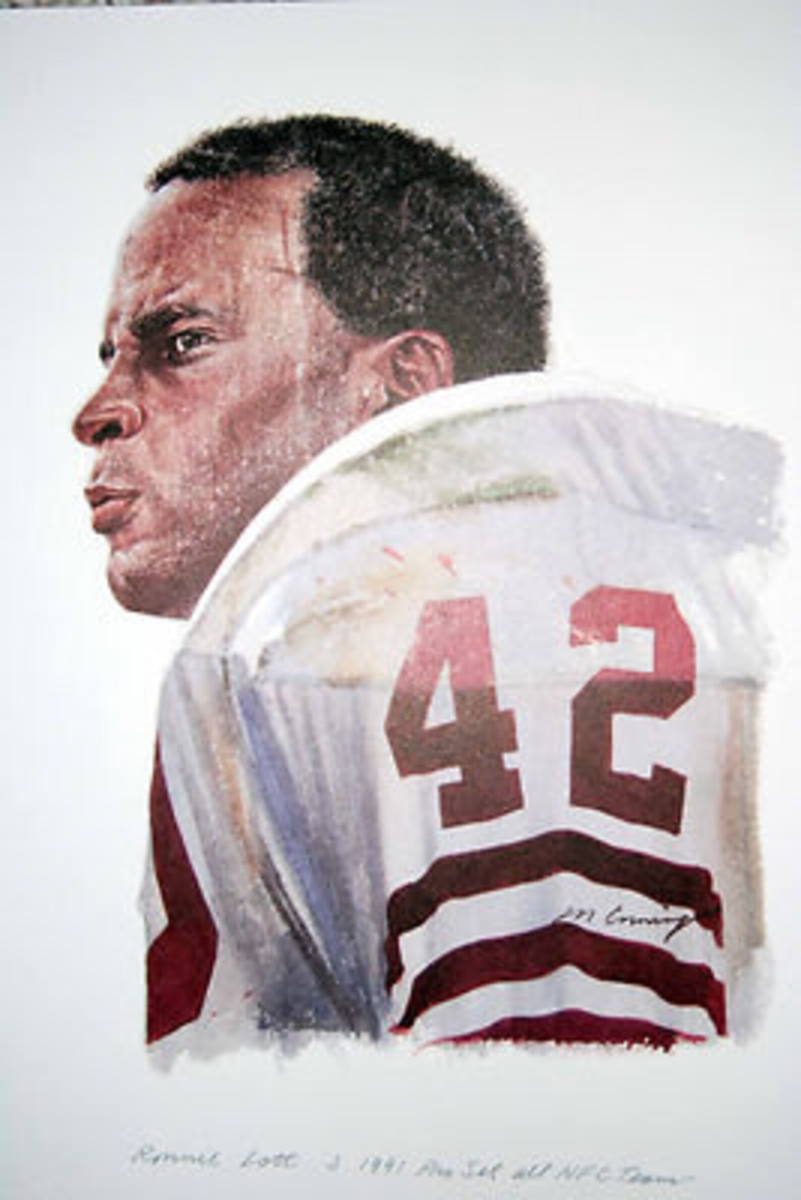 Limited Ronnie Lott Raiders 49ers HOF Er - Etsy