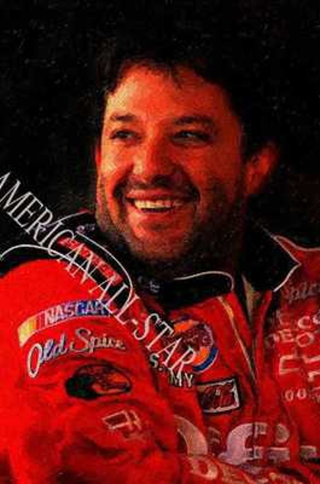 Great Tony Stewart NASCAR Racing Art LE of 50 Rare - Etsy