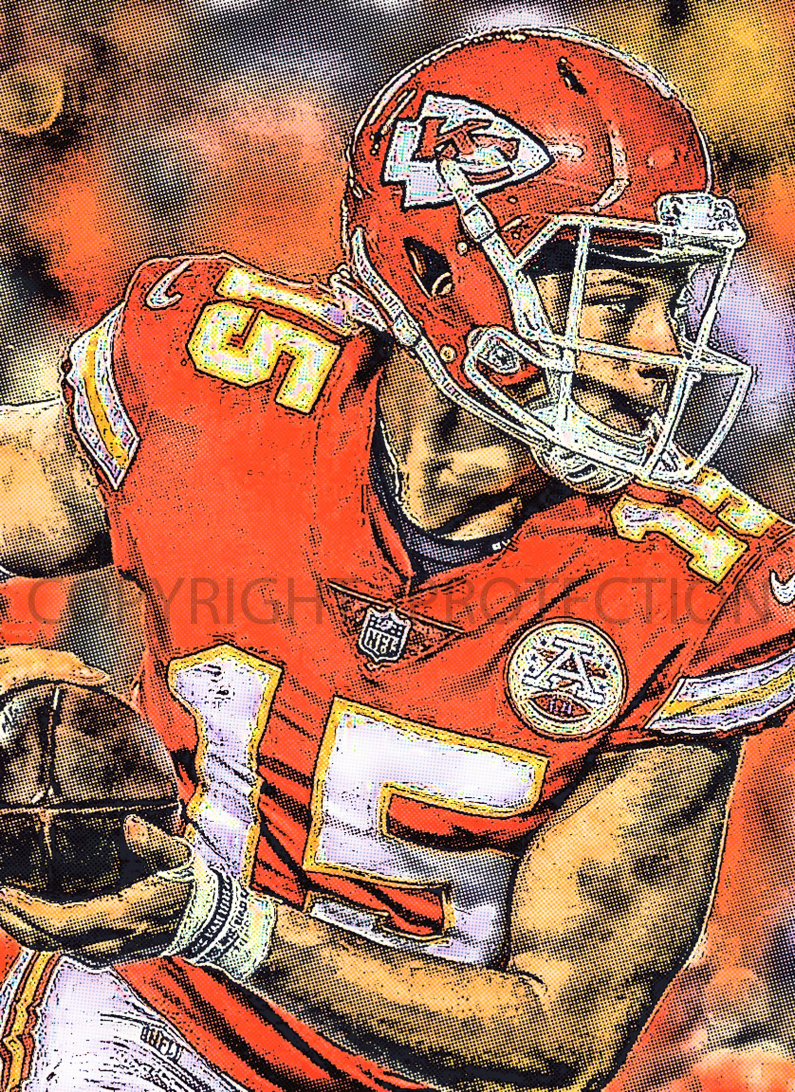 New & Rare Patrick Mahomes Kansas City Chiefs Art Print | Etsy New & Rare Patrick Mahomes Kansas City Chiefs Art Print | Etsy