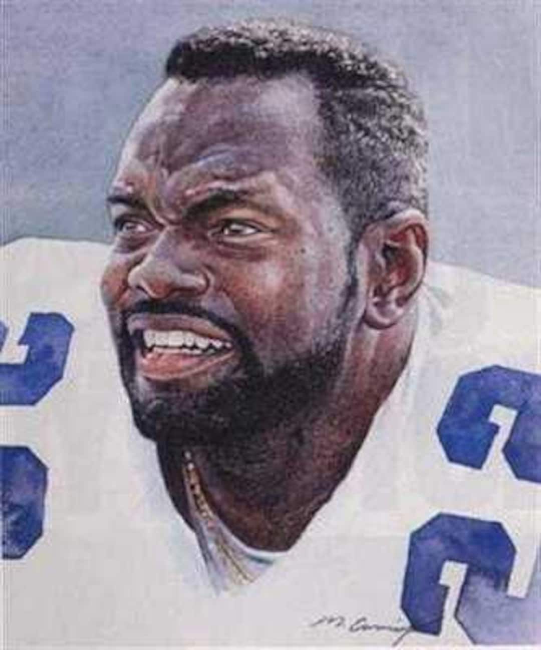 Great Emmitt Smith Dallas Cowboys Art Print - Etsy