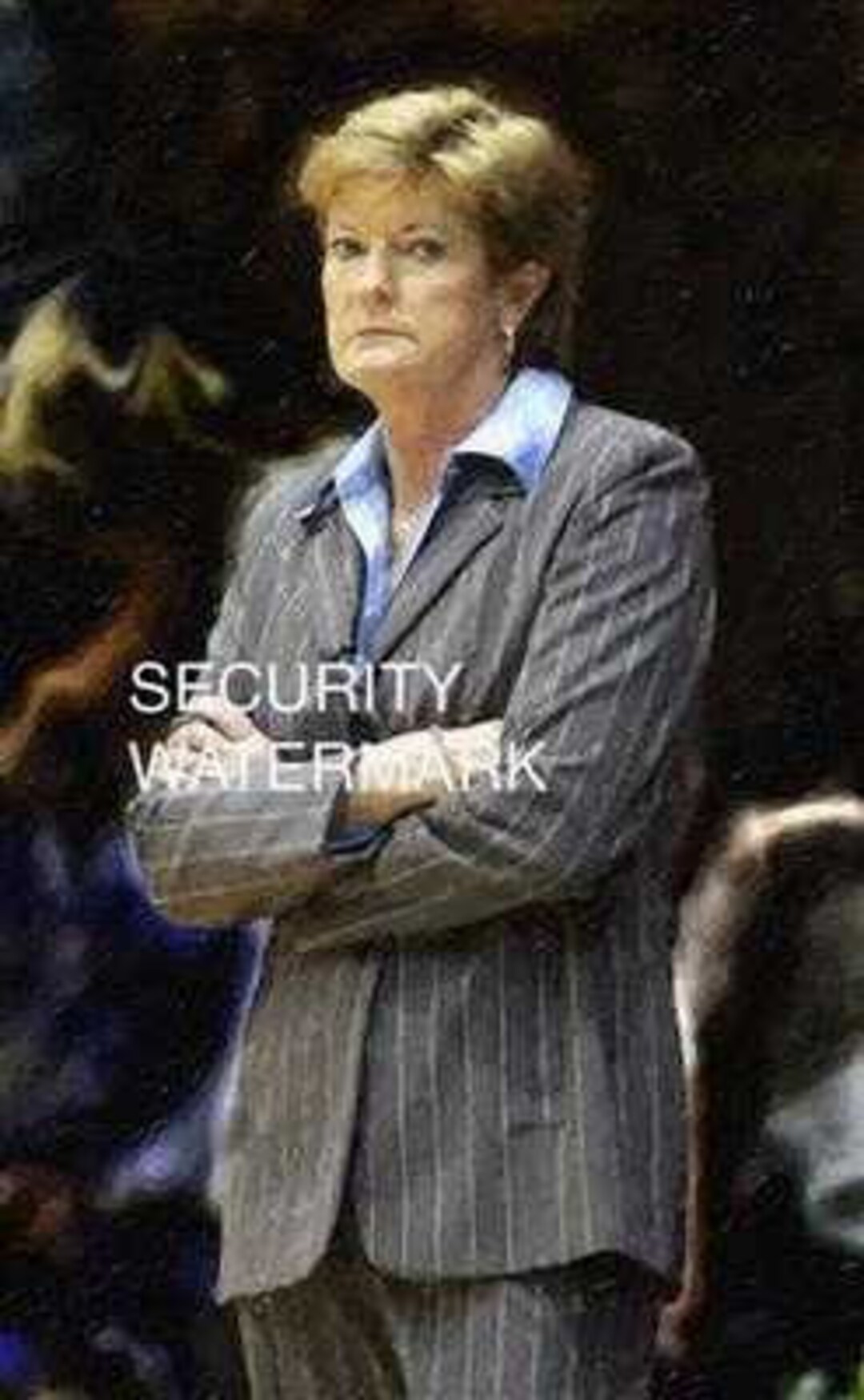 Pat Summit U of TN Vols Basketball RARE Art Print - Etsy