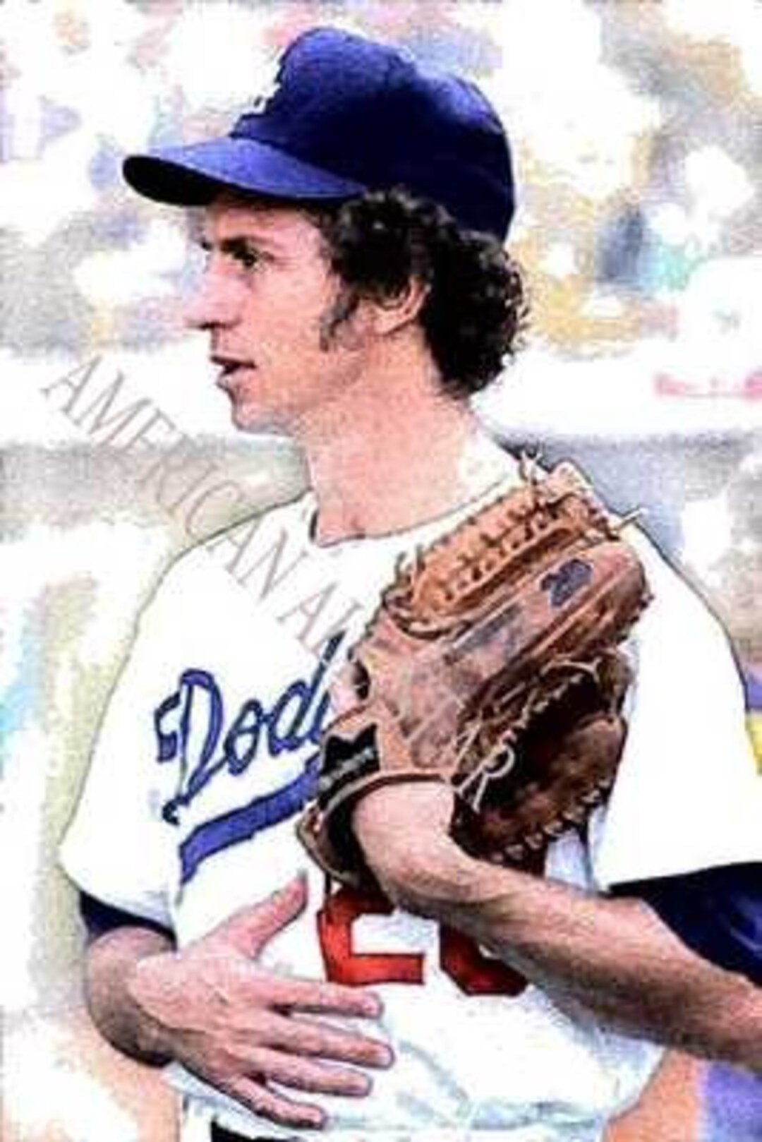 New Rare Don Sutton Los Angeles Dodgers Art LE 50 - Etsy