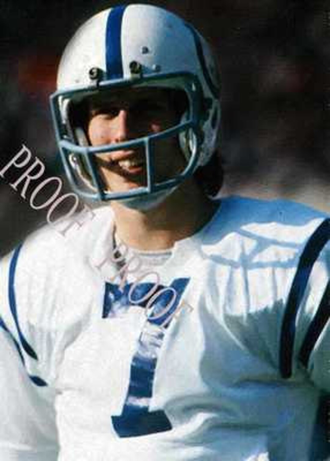 Baltimore Colts Bert Jones Rare Art Prnt 12x18 LE 50 - Etsy