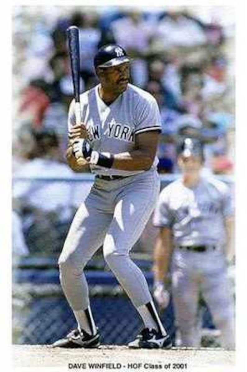 New Dave Winfield HOF New York Yankees Angels Art Print - Etsy