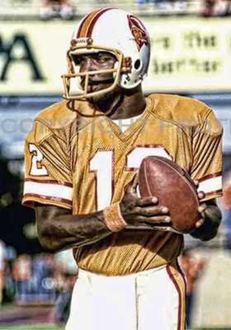 Rare Doug Williams Bucs Art Illus Print 12x18 LE of 50 - Etsy
