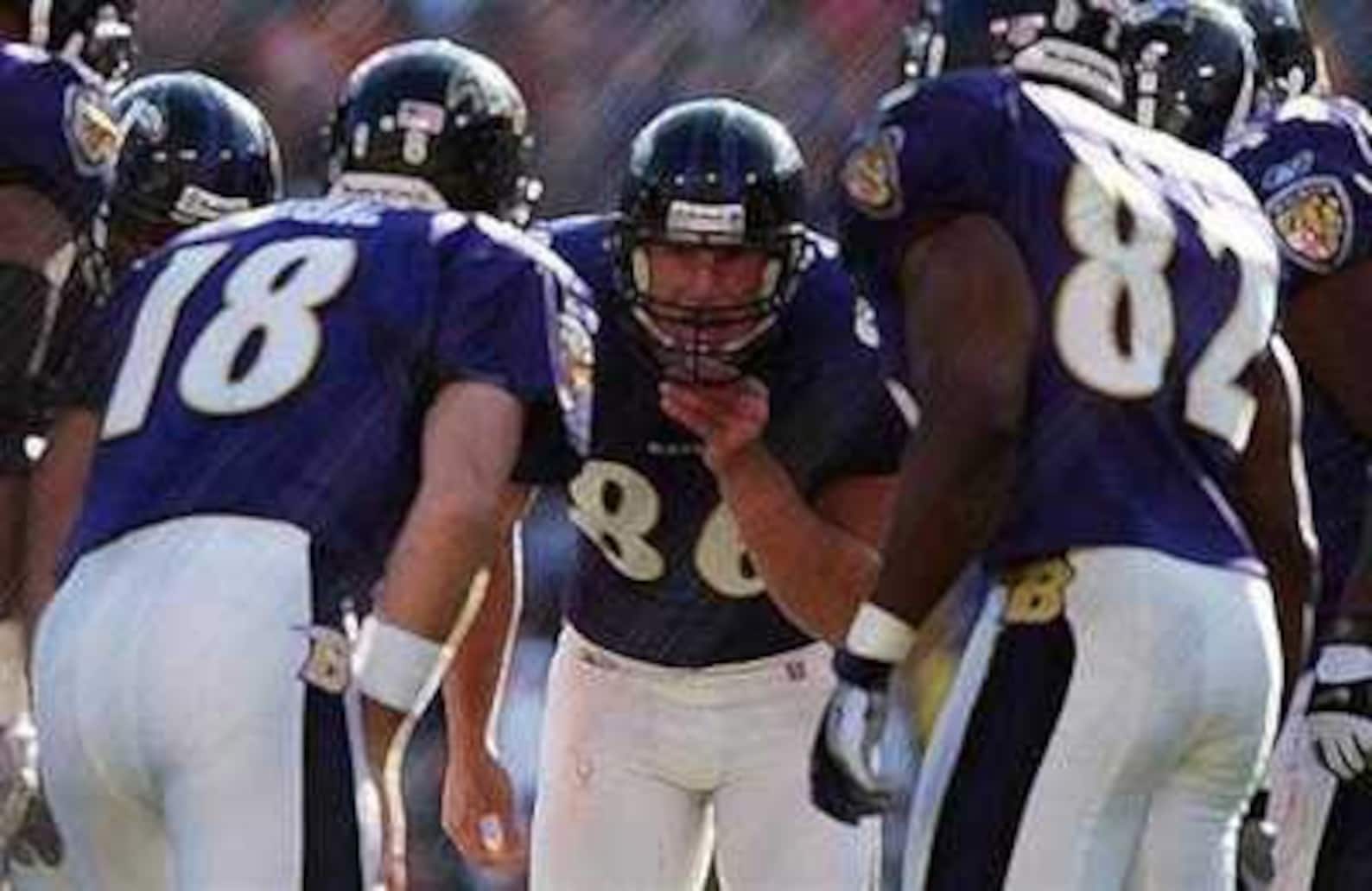 Baltimore Ravens Todd Heap Huddle Lithograph - Etsy UK