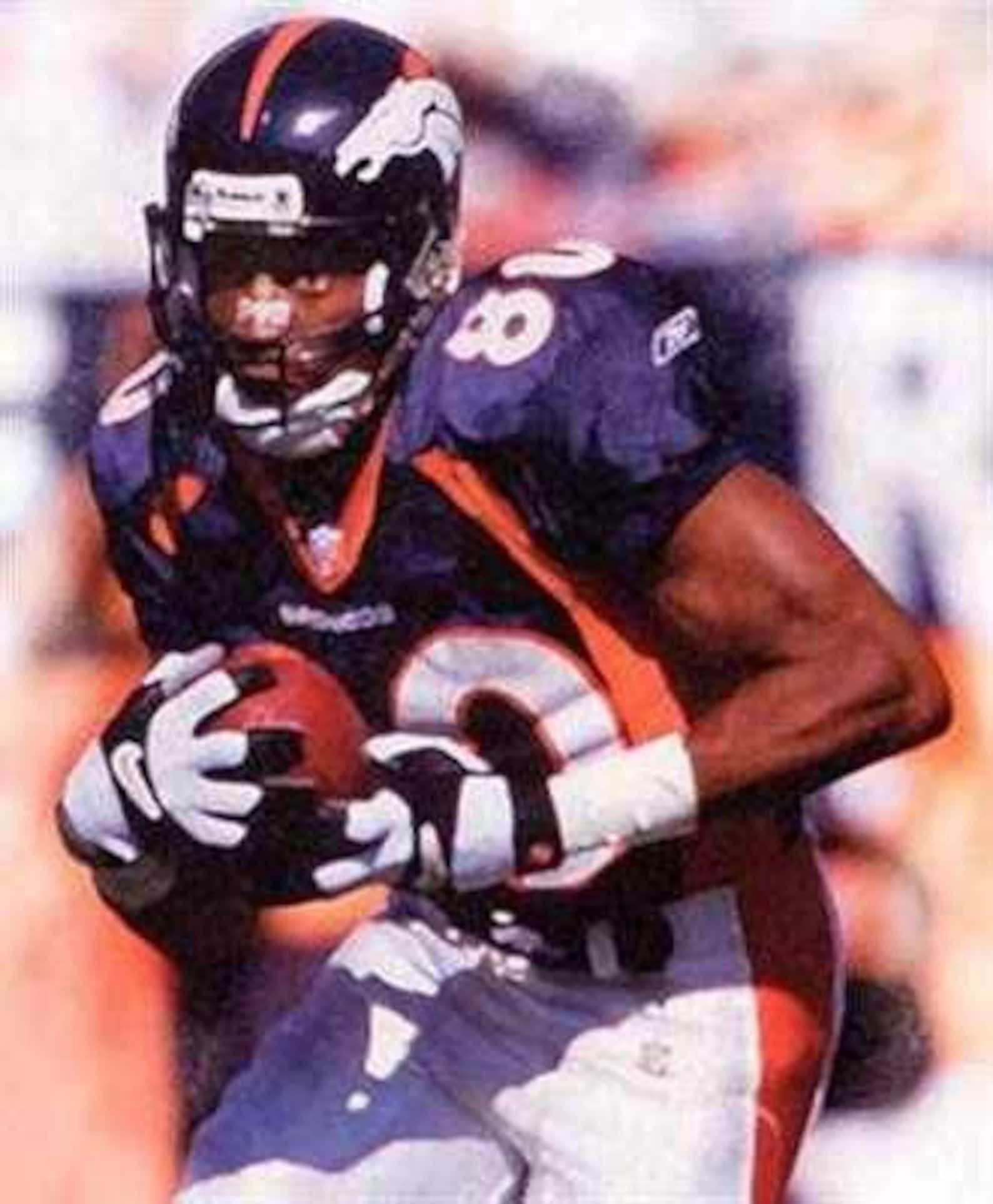 Rod Smith Denver Broncos Lithograph | Etsy