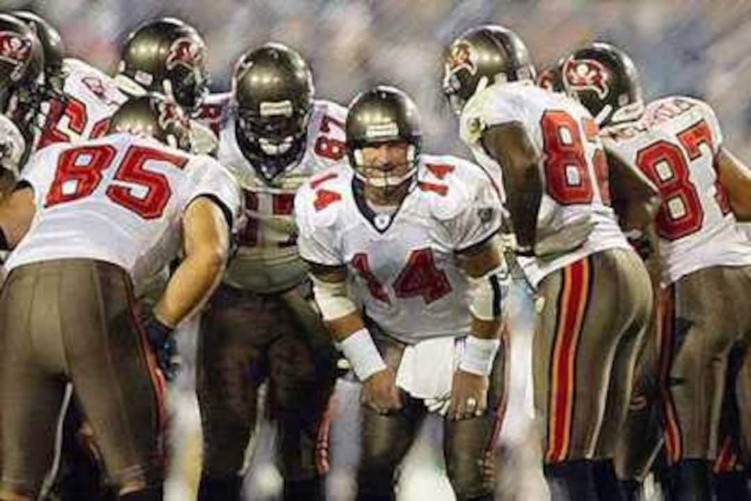 Brad Johnson Tampa Bay Buccaneers Art Print - Etsy