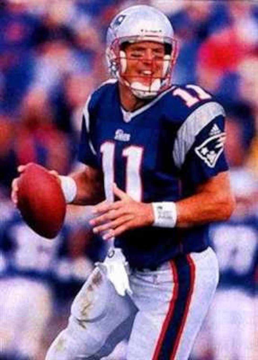 Drew Bledsoe New England Patriots Limited - Etsy