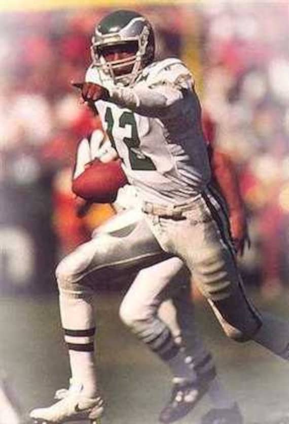 Randall Cunningham Philadelphia Eagles Litho | Etsy