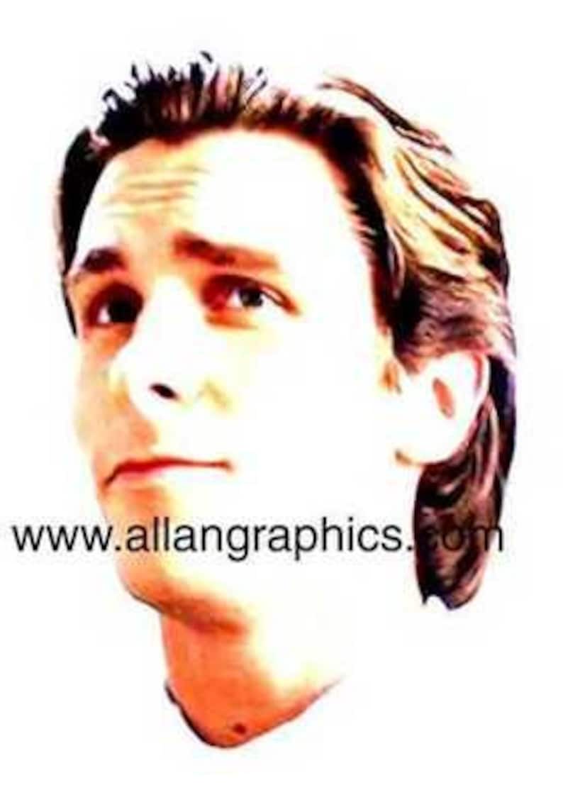 New Patrick Bateman Portrait American Psycho Art Prin - Etsy