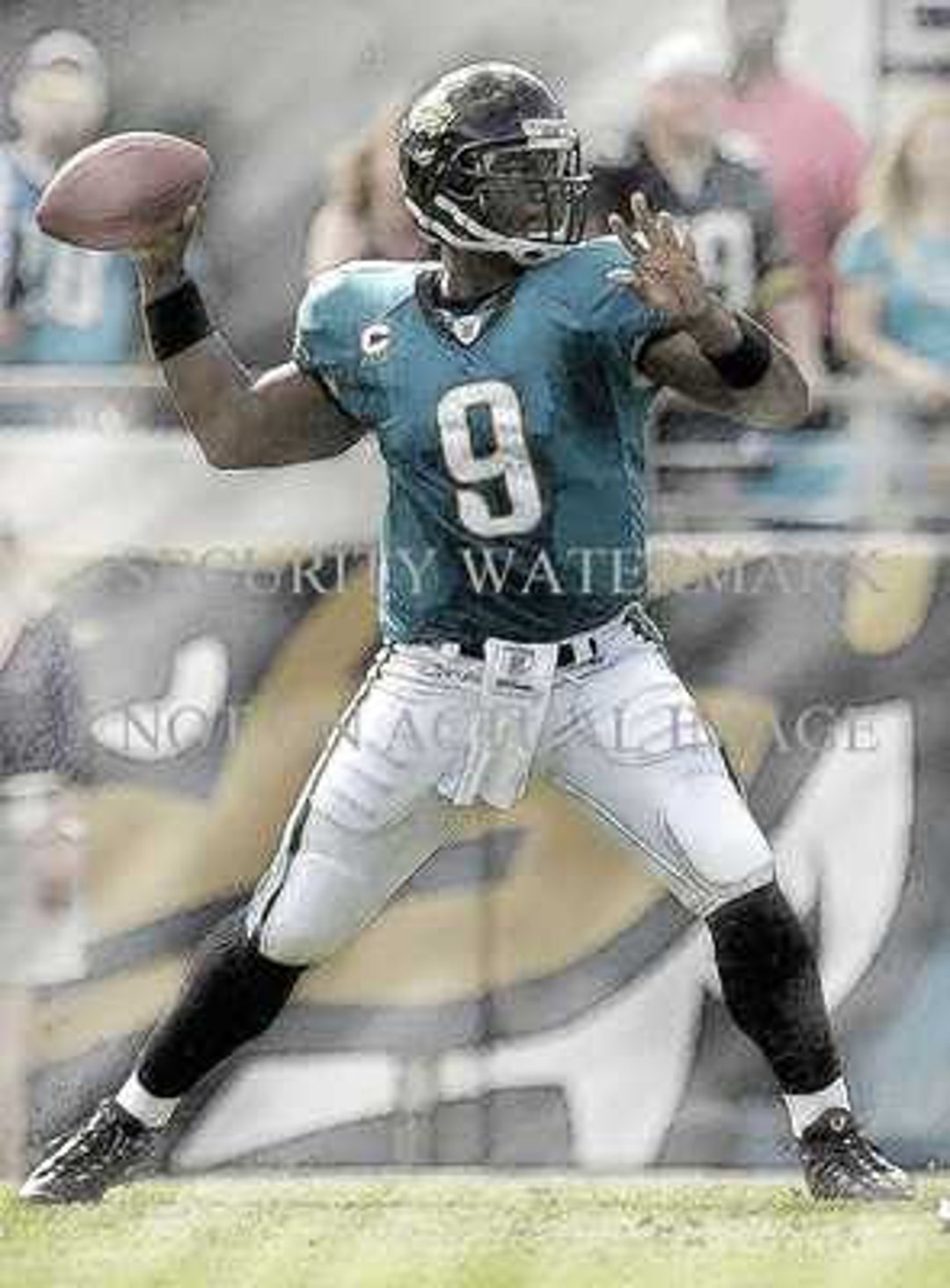 Rare David Gerrard Jacksonville Jaguars Art Only 50 Ava - Etsy