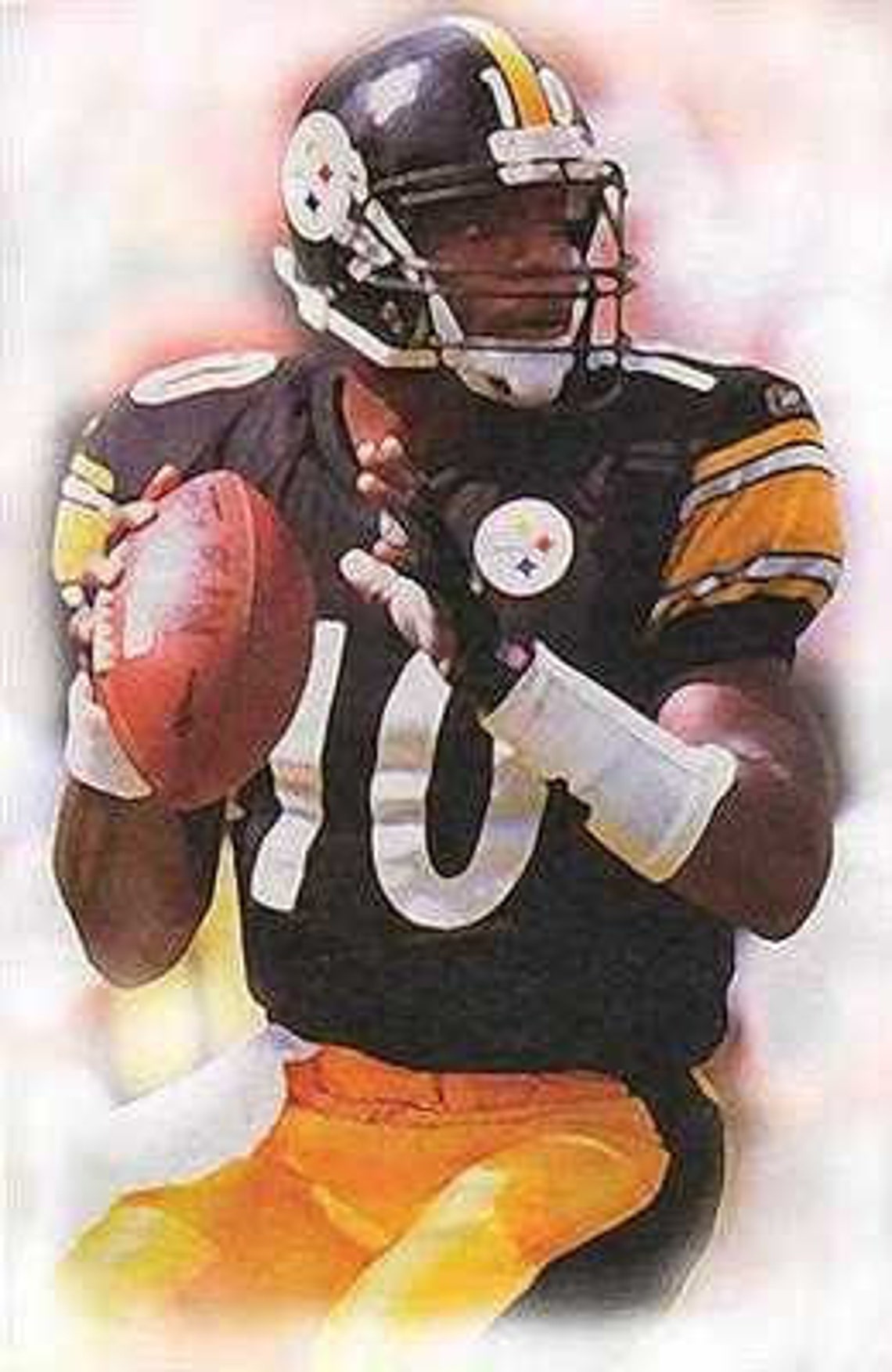 Rare Pittsburgh Steelers Kordell Stewart Prin - Etsy