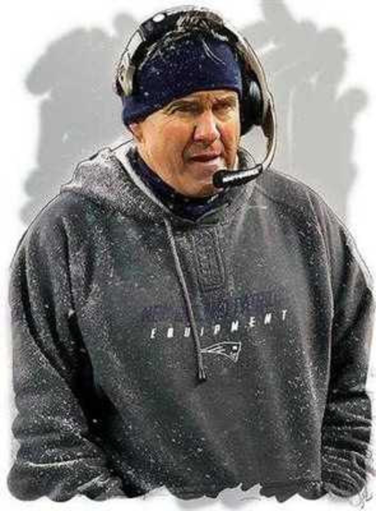 Bill Belichick New England Patriots Art Only 50 Exist - Etsy