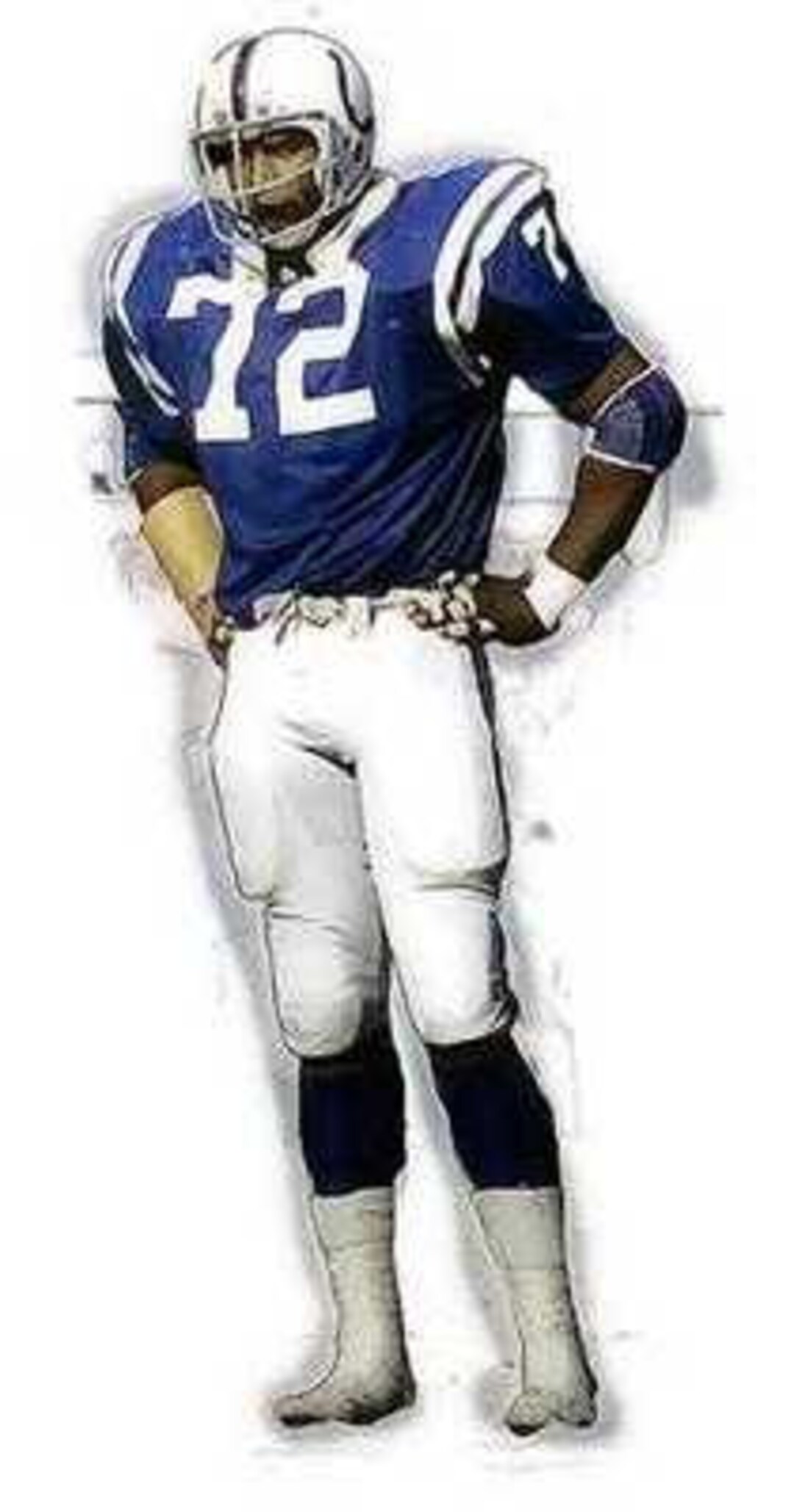 Rare Fred Cook Sack Pack Baltimore Colts Art Lithogra - Etsy