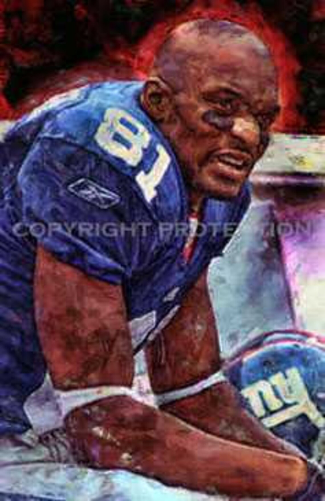 Rare Amani Toomer Giants Art Print Only 50 11x18 - Etsy