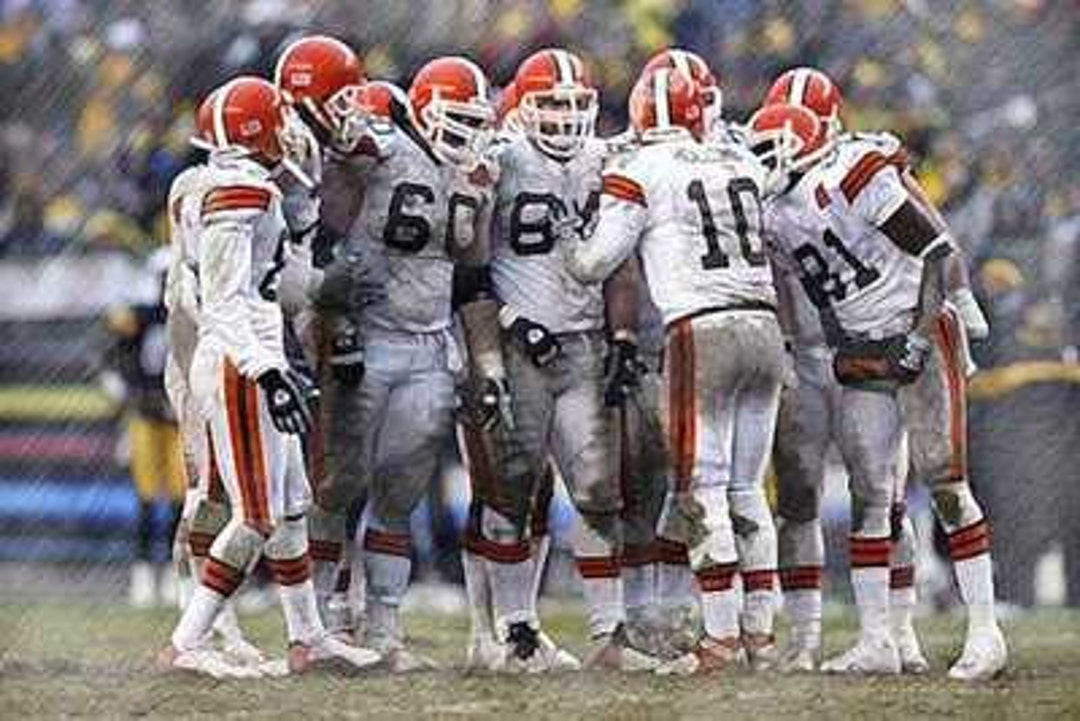 Cleveland Browns Kelly Holcomb Art Lithograph - Etsy