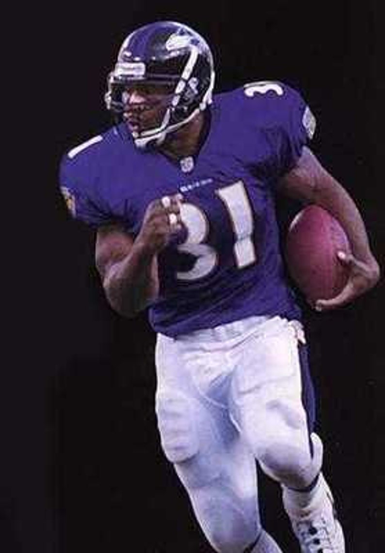 Jamal Lewis Baltimore Ravens Lithograph - Etsy