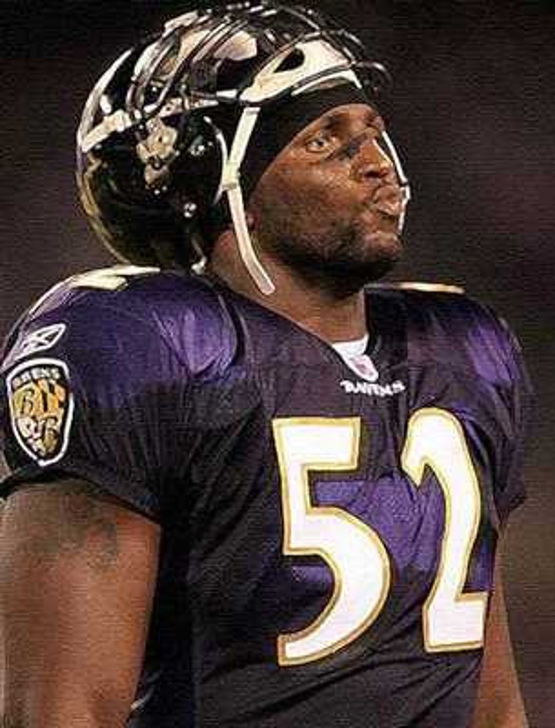 Very Rare Ray Lewis Baltimore Ravens MVP Oil Style Art - Etsy