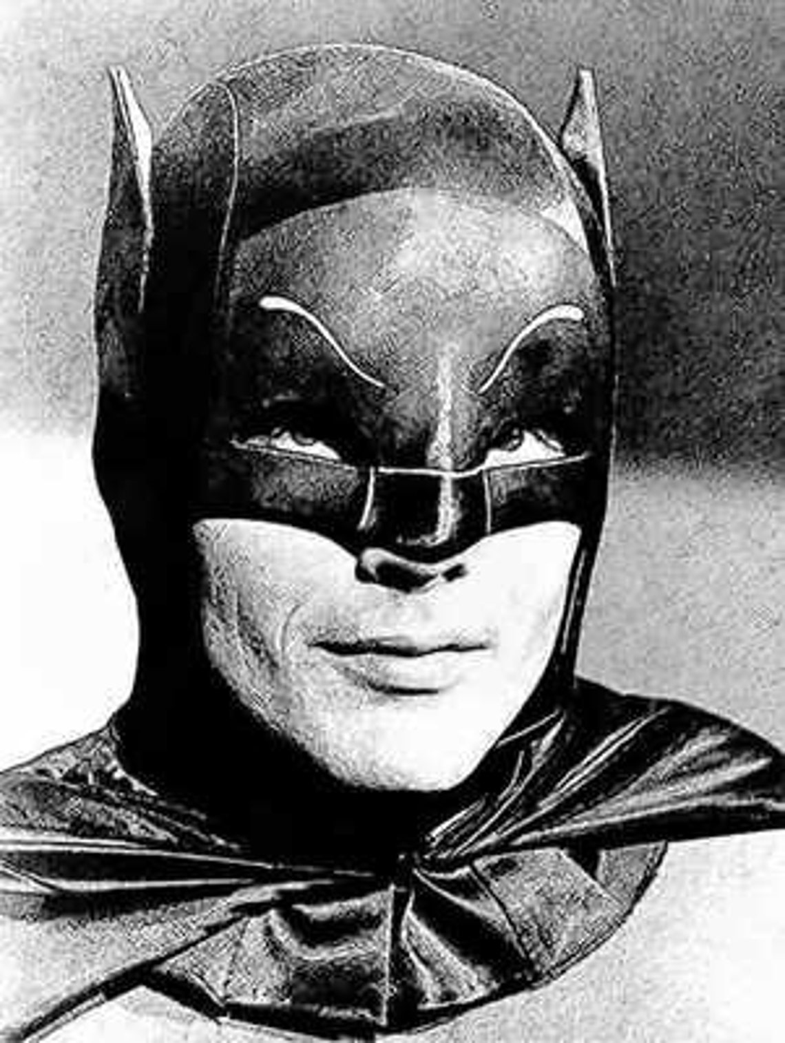 Rare Adam West 60's Batman Art Litho Print LE Only 50 - Etsy