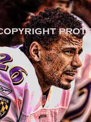 Rare Rod Woodson Ravens Steelers Art Print 12x18 LE 50 - Etsy