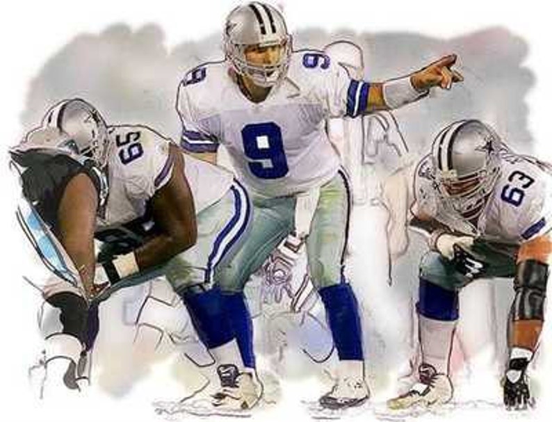 New Tony Romo Dallas Cowboys Rare Art Print, Only 50 - Etsy