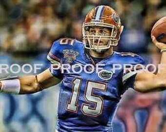 Tim Tebow Wall Art - Etsy