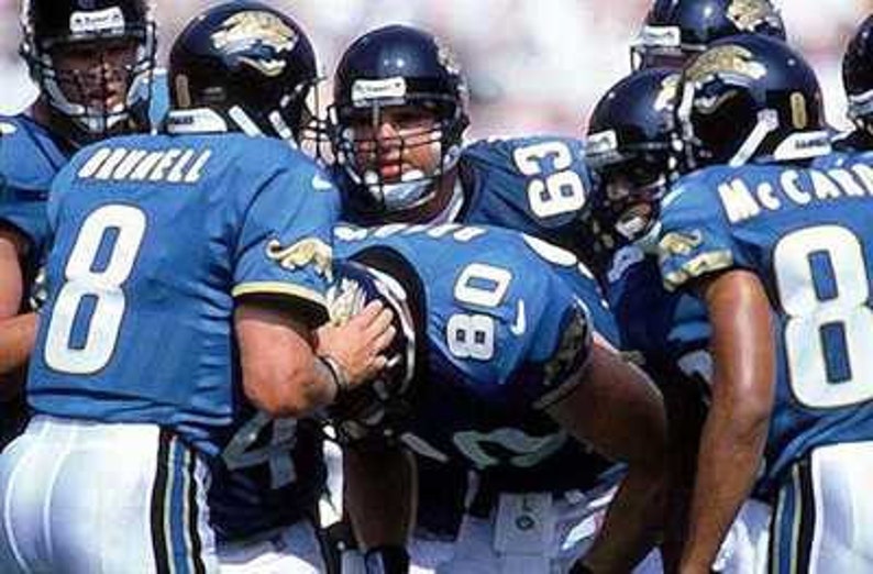 Rare Jacksonville Jaguars Tean Huddle Print - Etsy
