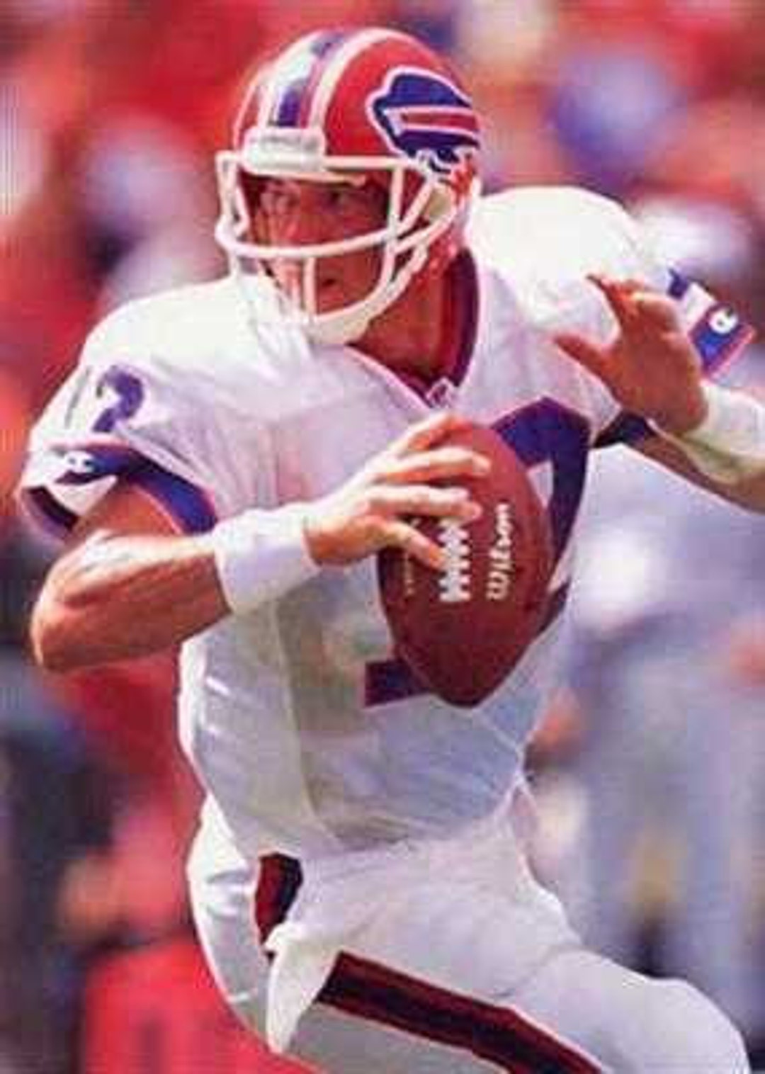 Jim Kelly Buffalo Bills Art Print Rare - Etsy
