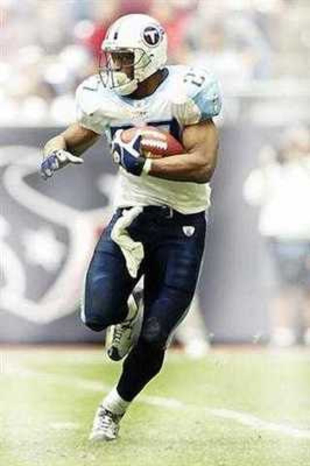 Great Eddie George Tennessee Titans Rare Art Lithograph - Etsy