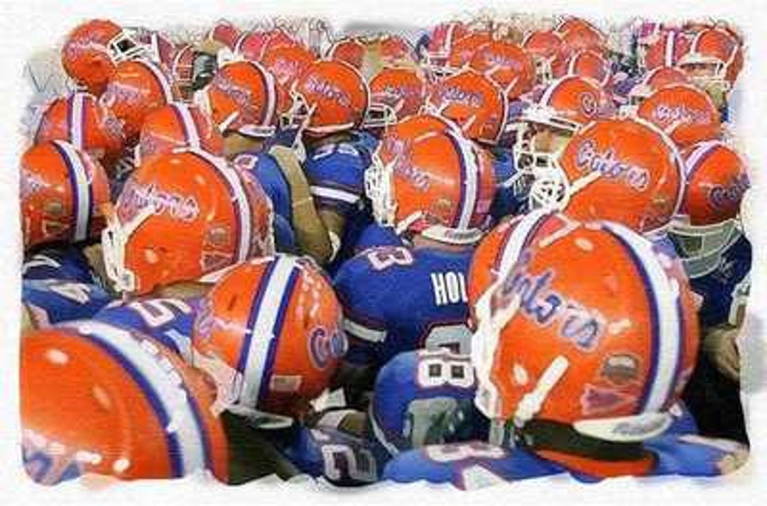 Rare Florida Gators Art NCAA Football Champions Only 50 - Etsy