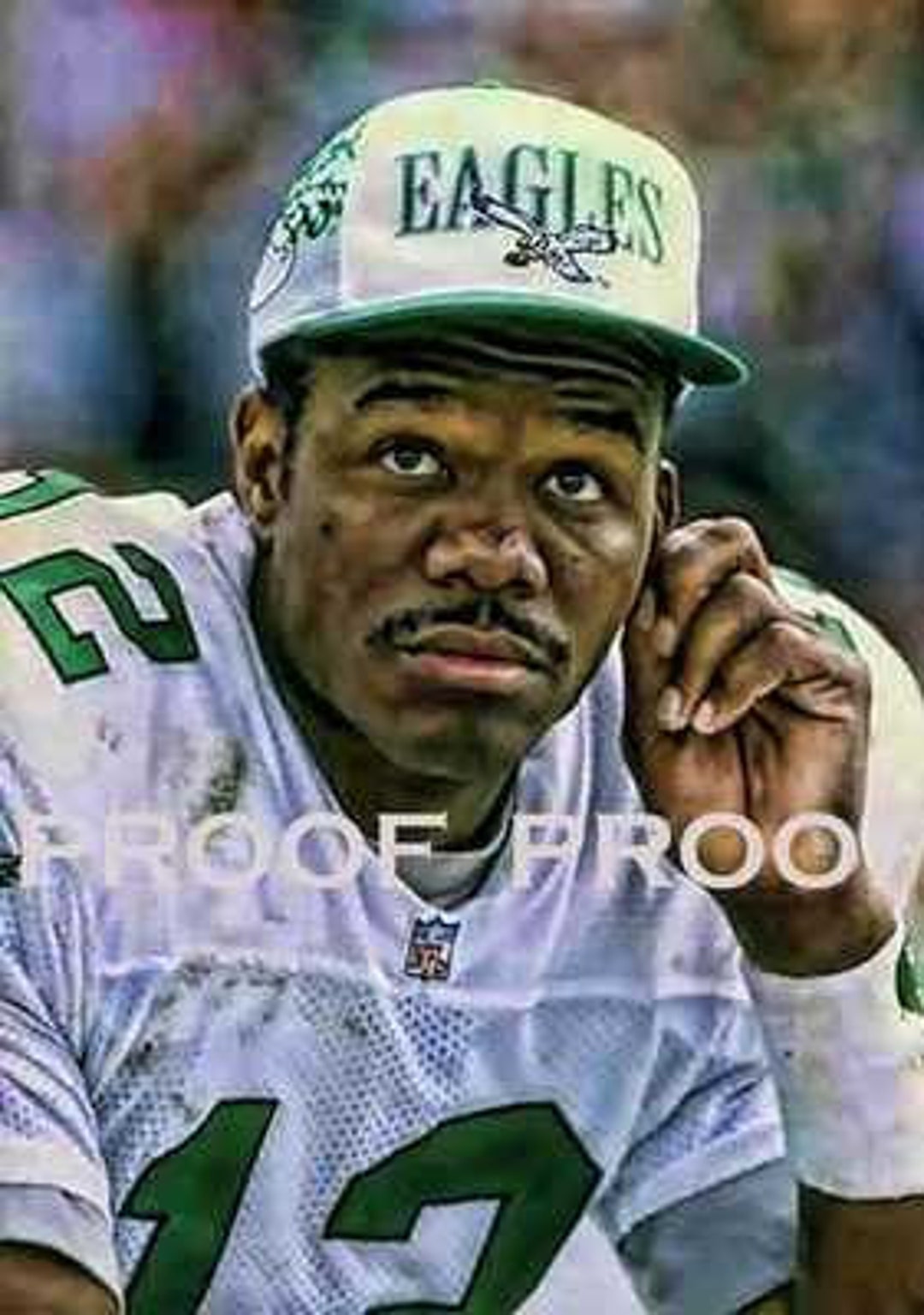 New Randall Cunningham Eagles Art Print 12x18 LE of 50 - Etsy
