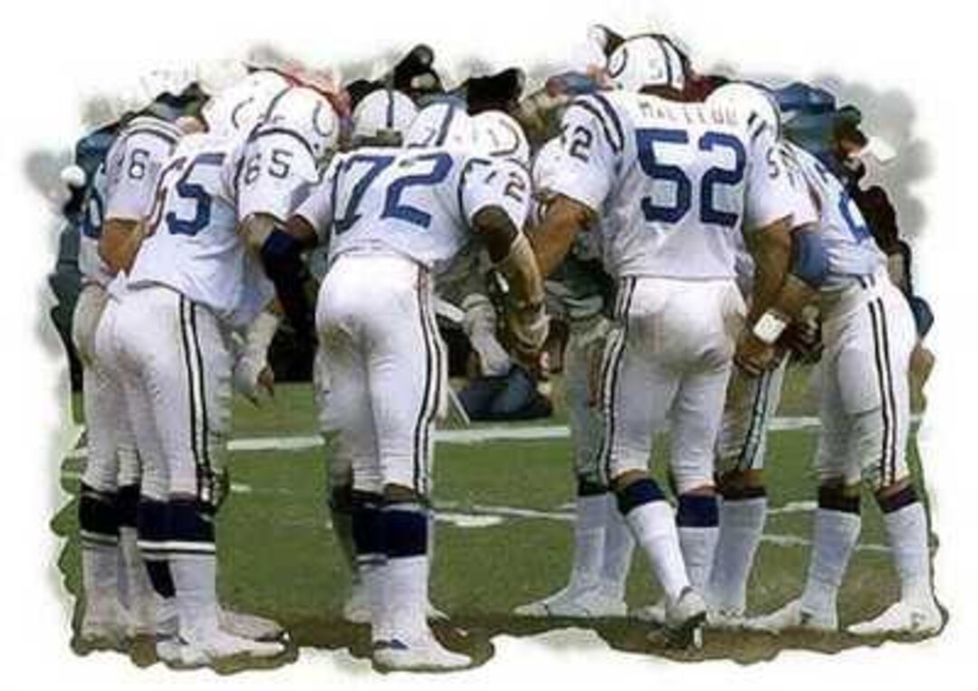 Great Sack Pack Baltimore Colts Art Print Cook Laird - Etsy