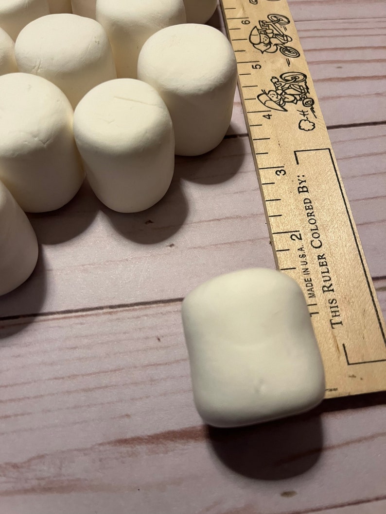 Fake Marshmallows for Crafts/fake Bake Marshmallows FIVE - Etsy
