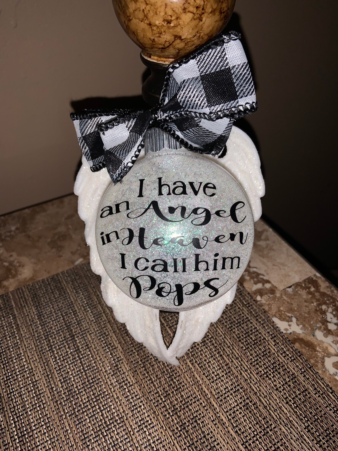 Memory Angel in Heaven Christmas Tree Ornaments/mom/dad/loved | Etsy