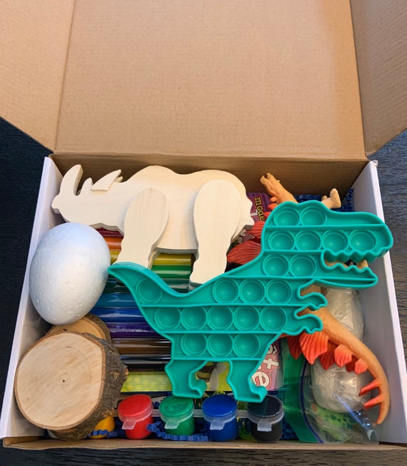 Dinosaur Popper Craft Box/diy Dinosaur Craft Kit/dinosaur | Etsy